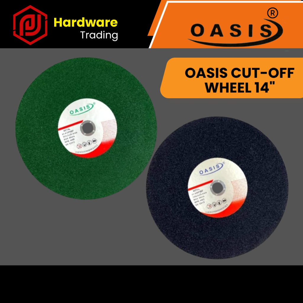 OASIS CUT OFF WHEEL 14"(5pcs) | Shopee Philippines