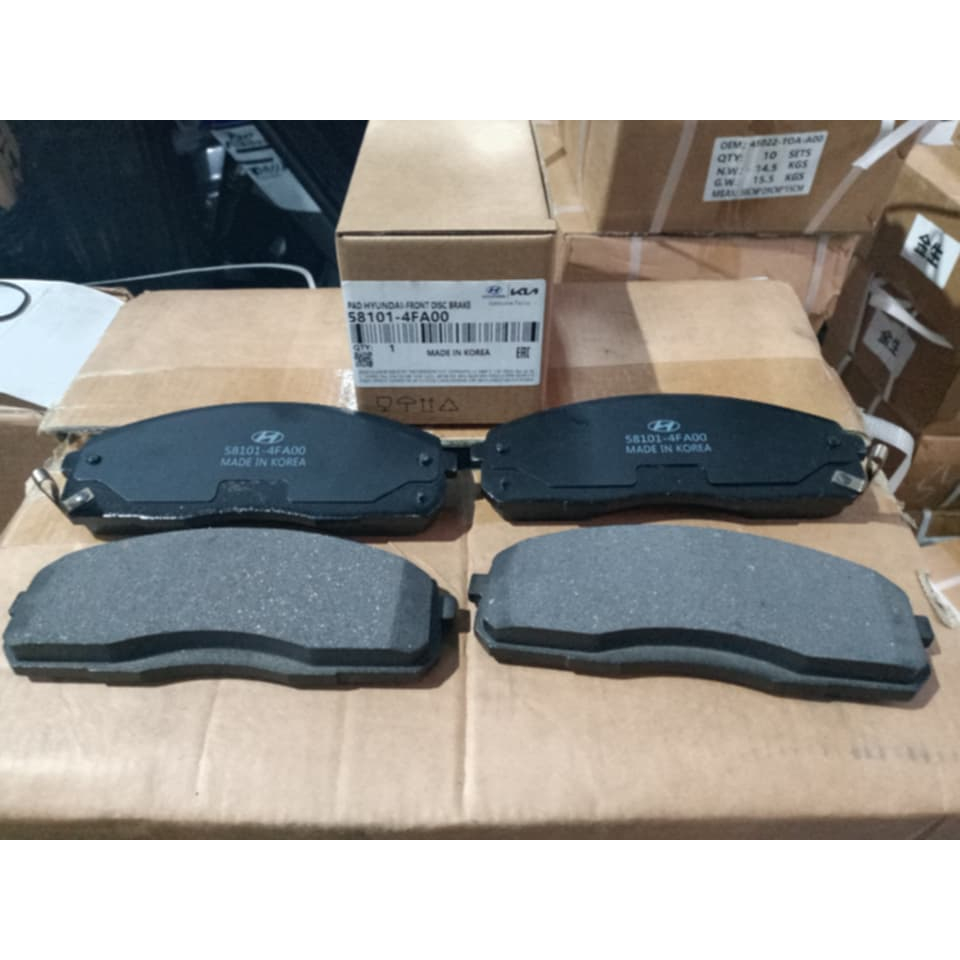 BRAKE PAD FOR HYUNDAI/KIA ( 58101-4FA00 ) | Shopee Philippines