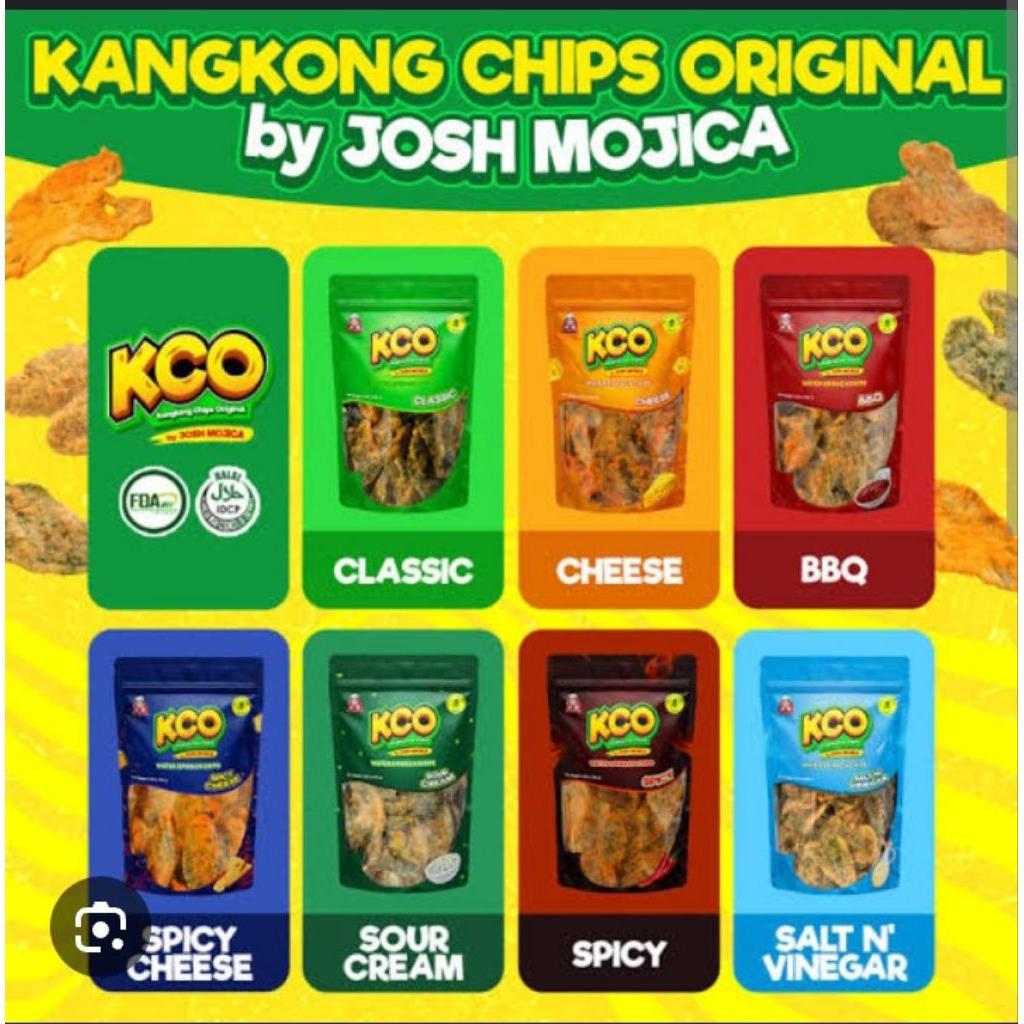 Kangkong Chips Original By Josh Mojica 120 grams per pack | Shopee Philippines