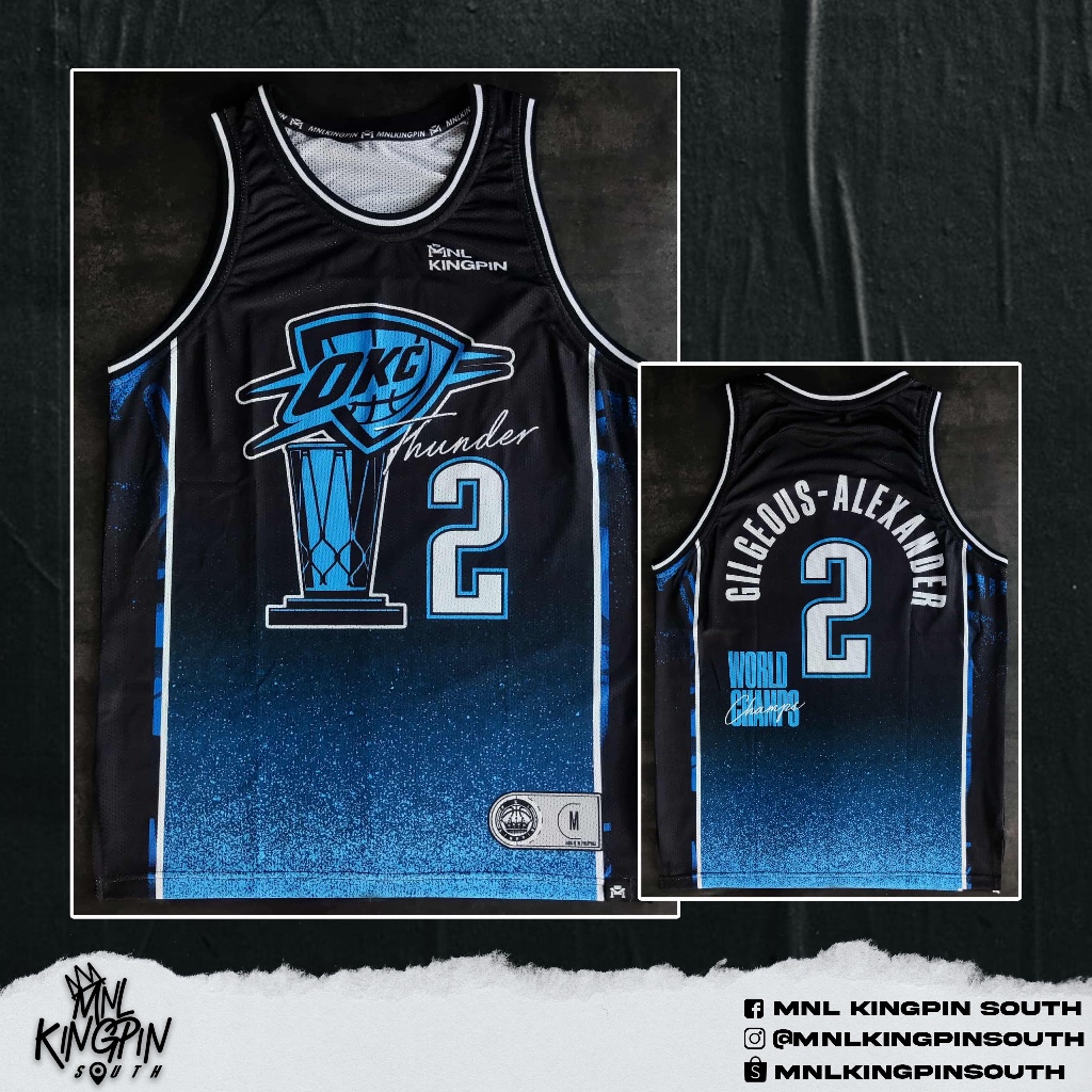 MNL Kingpin OKC Champ SGA Concept Jersey | Shopee Philippines