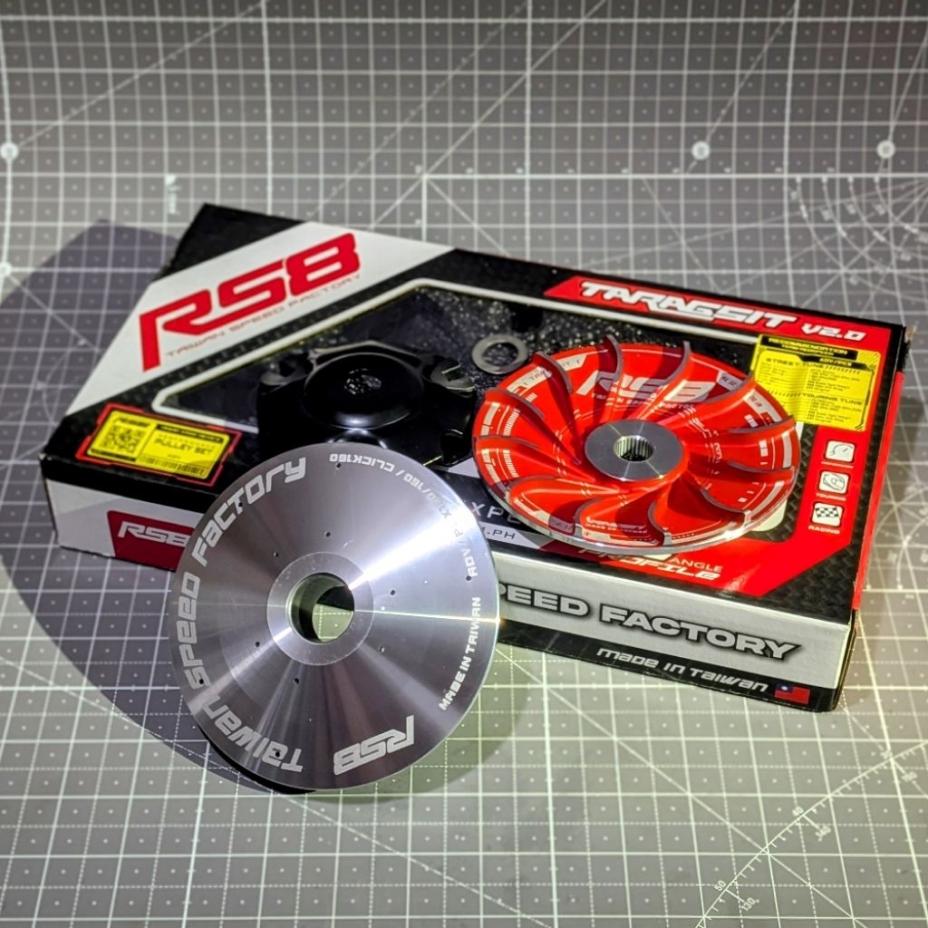 RS8 Pulley Set Taragsit V2 (PCX/ADV 150/Giorno 125) | Shopee Philippines