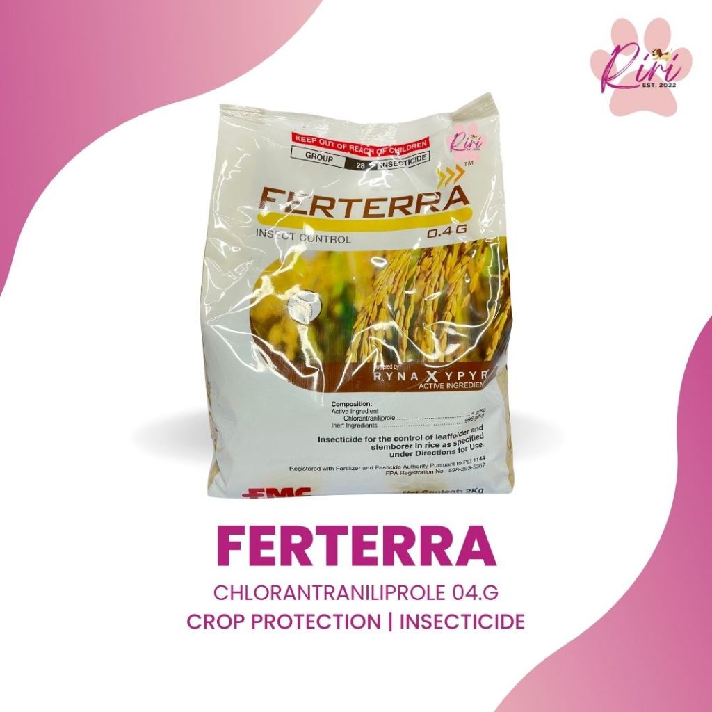 FERTERRA 0.4G | CHLORANTRANILIPROLE | 2KILOGRAM PACK | Shopee Philippines