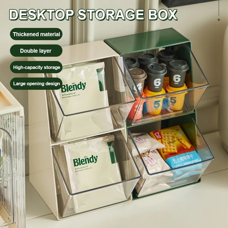 Desktop drawer storage cabinet Korean style multifunctional stationery sorting box miscellaneous ...