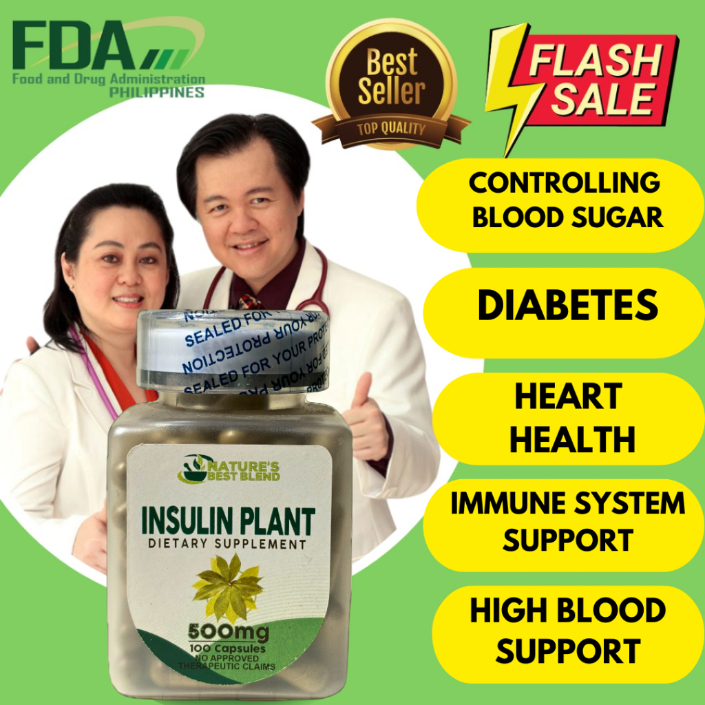 NATURE'S BLEND INSULIN CAPSULES 100 CAPSULES | Shopee Philippines