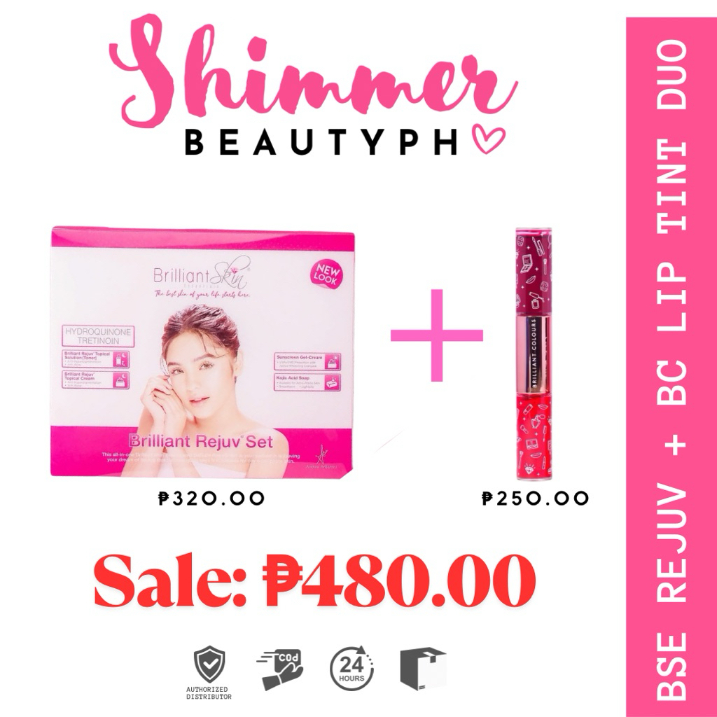 Brilliant Rejuv Set + Lip Tint Duo Bundle Sale | Shopee Philippines
