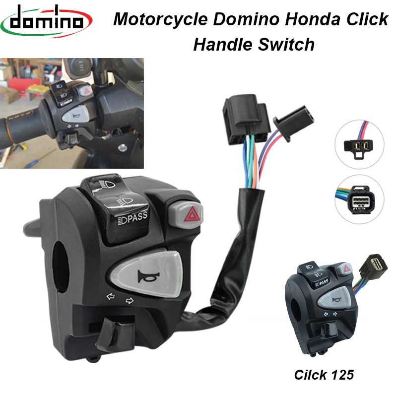 Motorcycle Domino Honda Click Handle Switch(Hazard light/pssing light ...