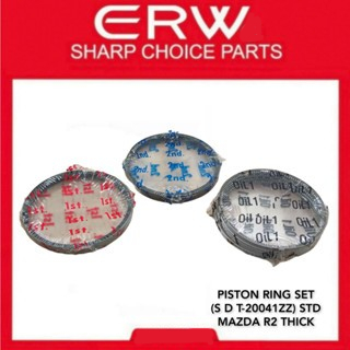 PISTON RING SET for MAZDA R2 OLD THICK STD Replacement part no. (SDT ...
