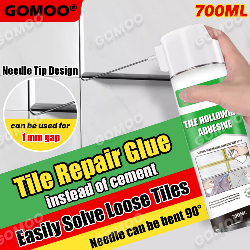 Tile Adhesive Repair Glue With needle design tile hollowing agent ...