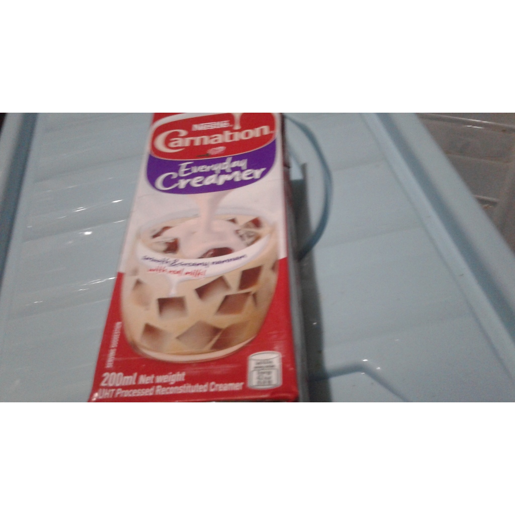 carnation CREAMER NESTLE 200 ML 1 PIECE BOX KIDS MILK HALAL FOOD MIX ...