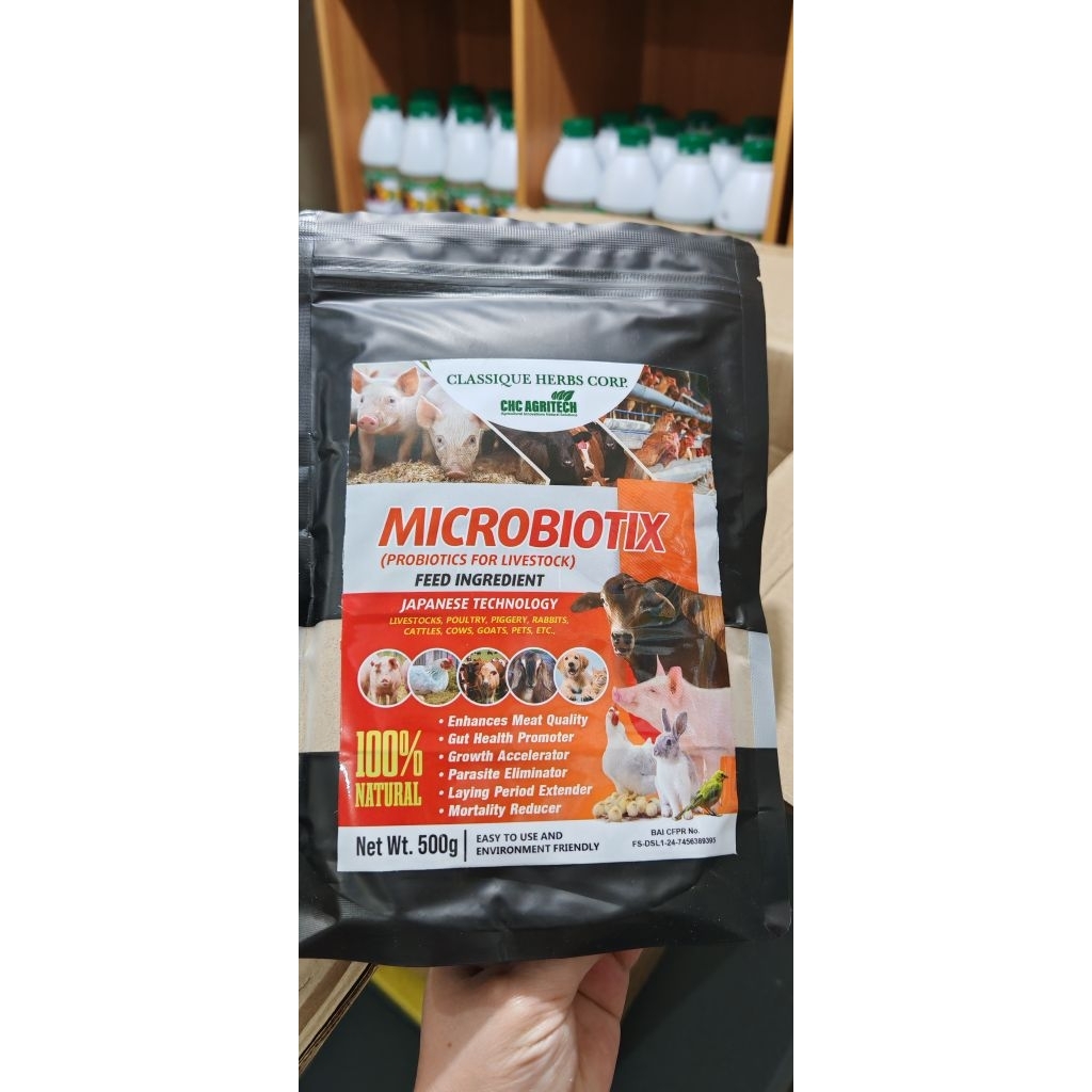 CHC AGRITECH NEW PACKAGING MICROBIOTIX "PROBIOTICS" 500g,1000g | Shopee ...