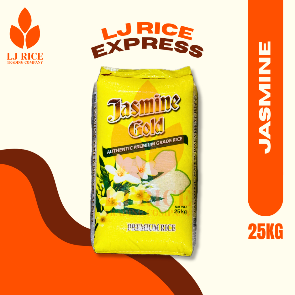 Jasmine Gold, Jasmine Rice Premium Bigas 25kg | Shopee Philippines