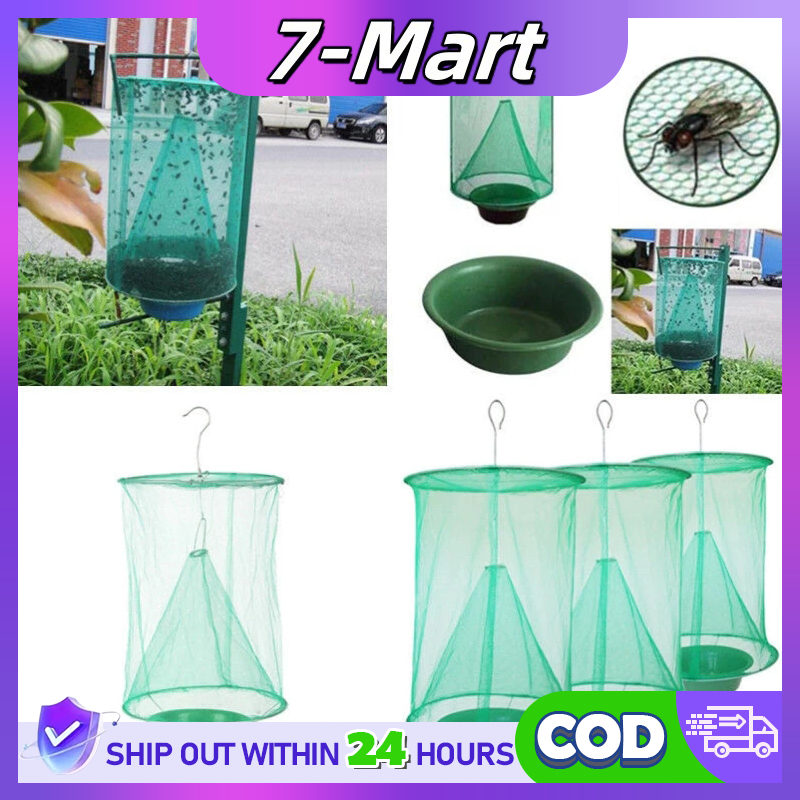 Reusable Fly Catcher Killer Cage Net Hanging Fly Catcher Killer Insect ...
