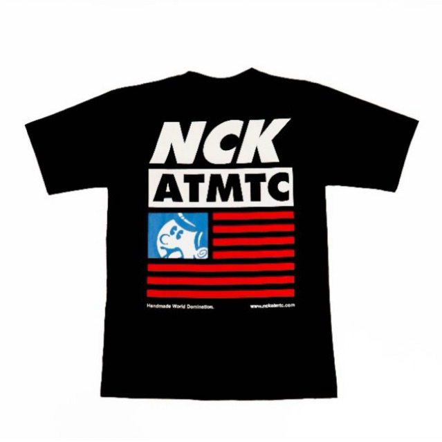 Nick Automatic "FLAG" Black Tee | Shopee Philippines