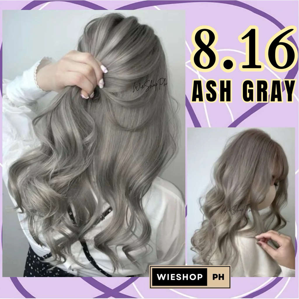 BREMOD 8.16 ASH GREY SET WITH OXIDIZING HAIR COLOR | Shopee Philippines