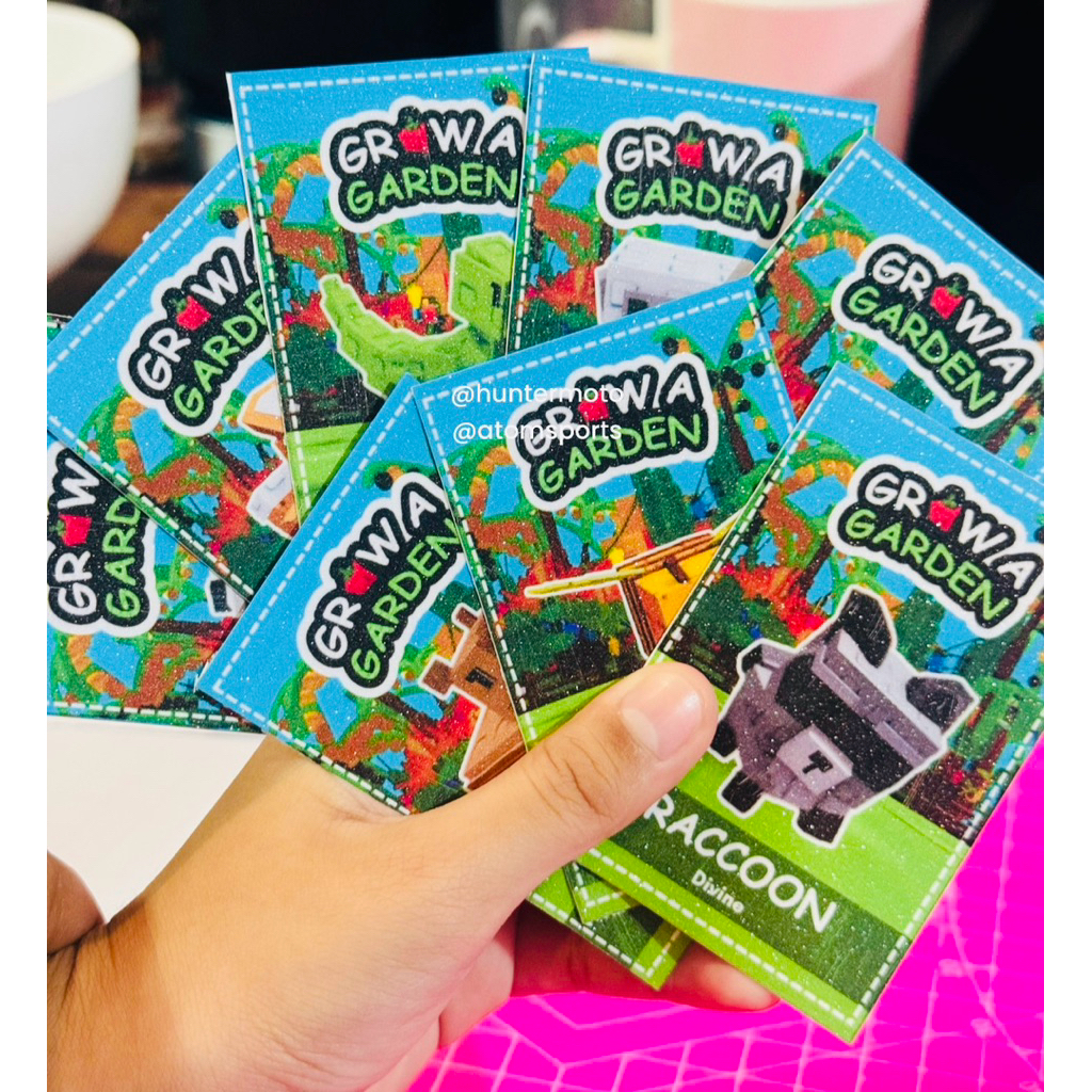 GROW A GARDEN PLAYING CARD| GROW A GARDEN TRADING CARDS PETS AND SEEDS ...