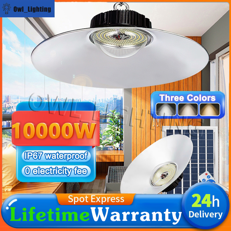 Solar Pendant Light 50000W Solar light outdoor Waterproof Aluminum ...