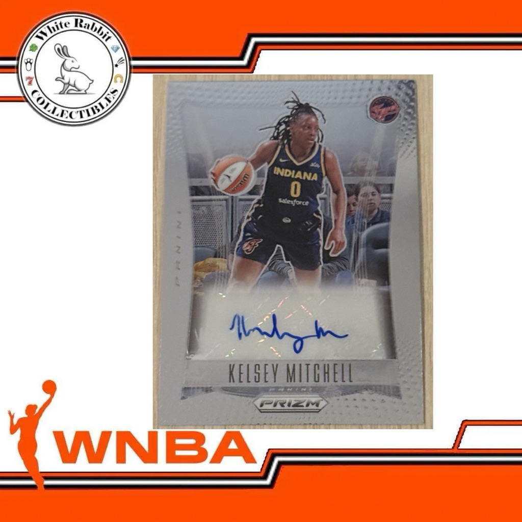 WNBA PANINI PRIZM 2024 - Kelsey Mitchell Throwback Signature Card ...