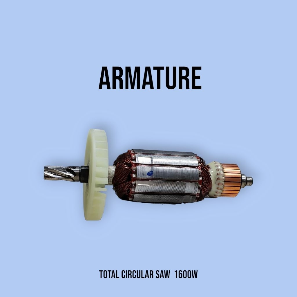 TOTAL CIRCULAR SAW ARMATURE 1600W | Shopee Philippines