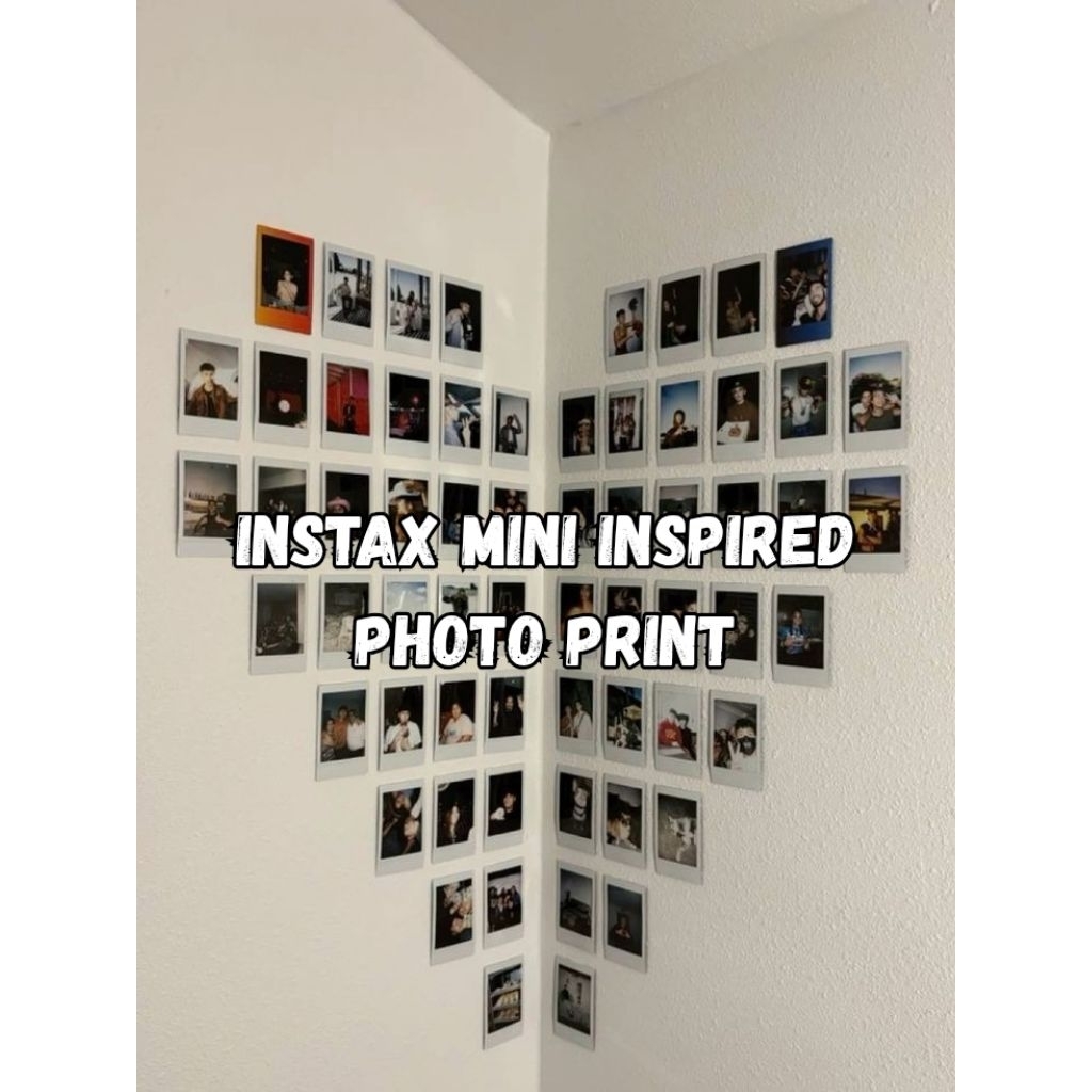 Instax Mini Inspired Photo Print (PLEASE READ DESCRIPTION FIRST BEFORE ...
