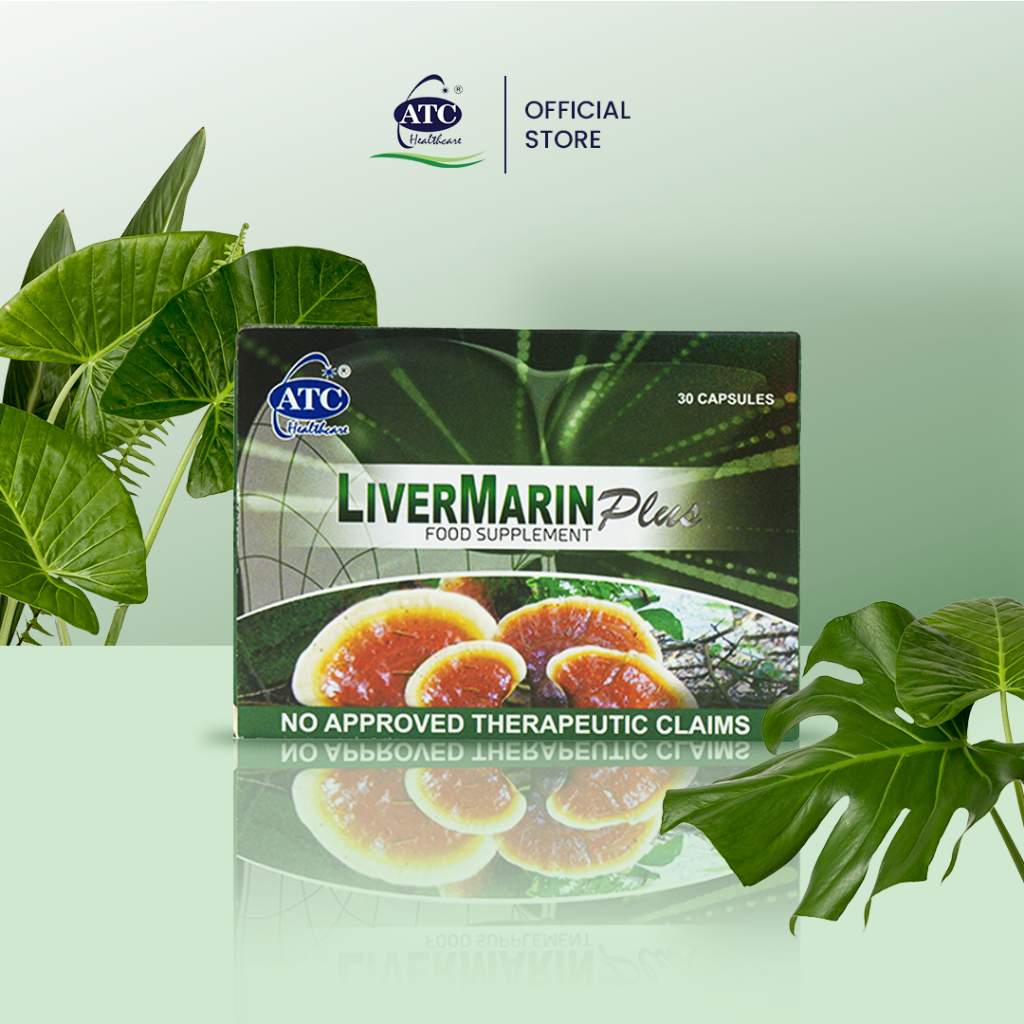ATC LiverMarin Plus 30’s Liver Health Body Care Staying Up Working ...