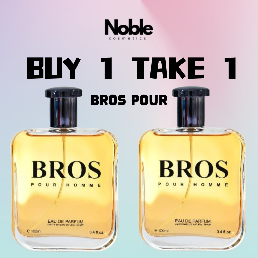 『Buy 1 Take 1』BROS POUR PERFUME SPRAY FOR MEN 100ML HOMME PERFUME With ...