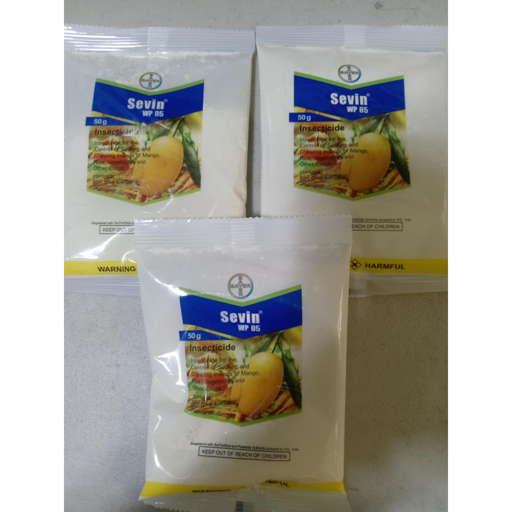 SEVIN WP 85 50G (INSECTICIDE) | Shopee Philippines