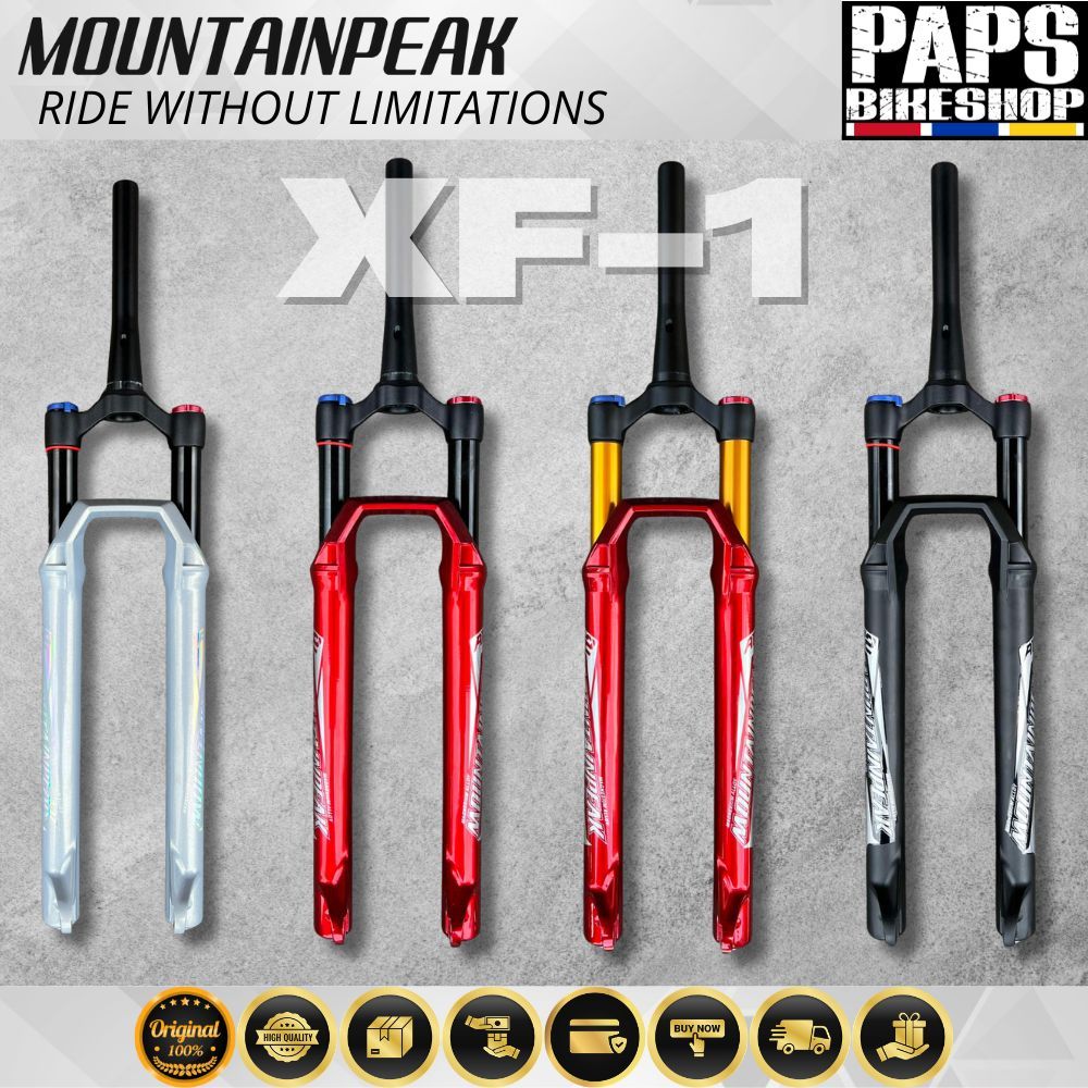 MOUNTAINPEAK XF-1 XF-2 AIR FORK RIDE WITHOUT LIMITATIONS | Shopee ...