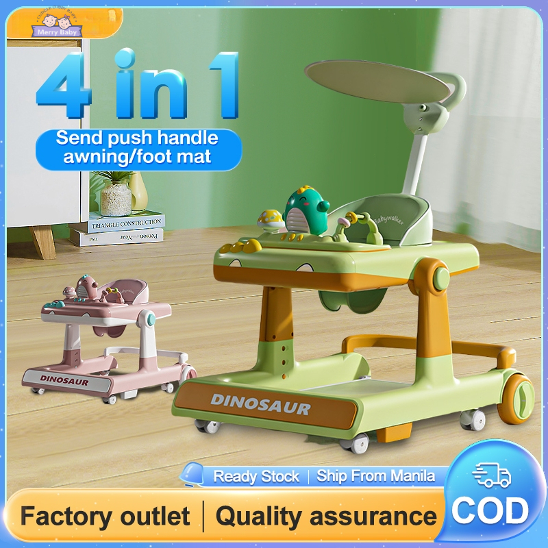 Baby Walker Foldable Walker For Baby Adjustable Walker Trolley Walker ...