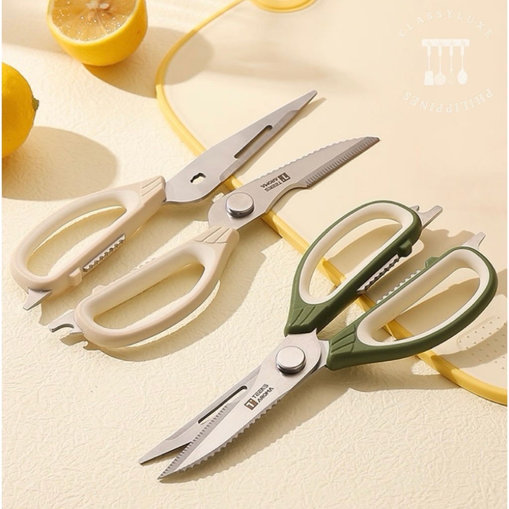 Classy Luxe Magnetic Kitchen Scissors Multifunctional Scissors ...