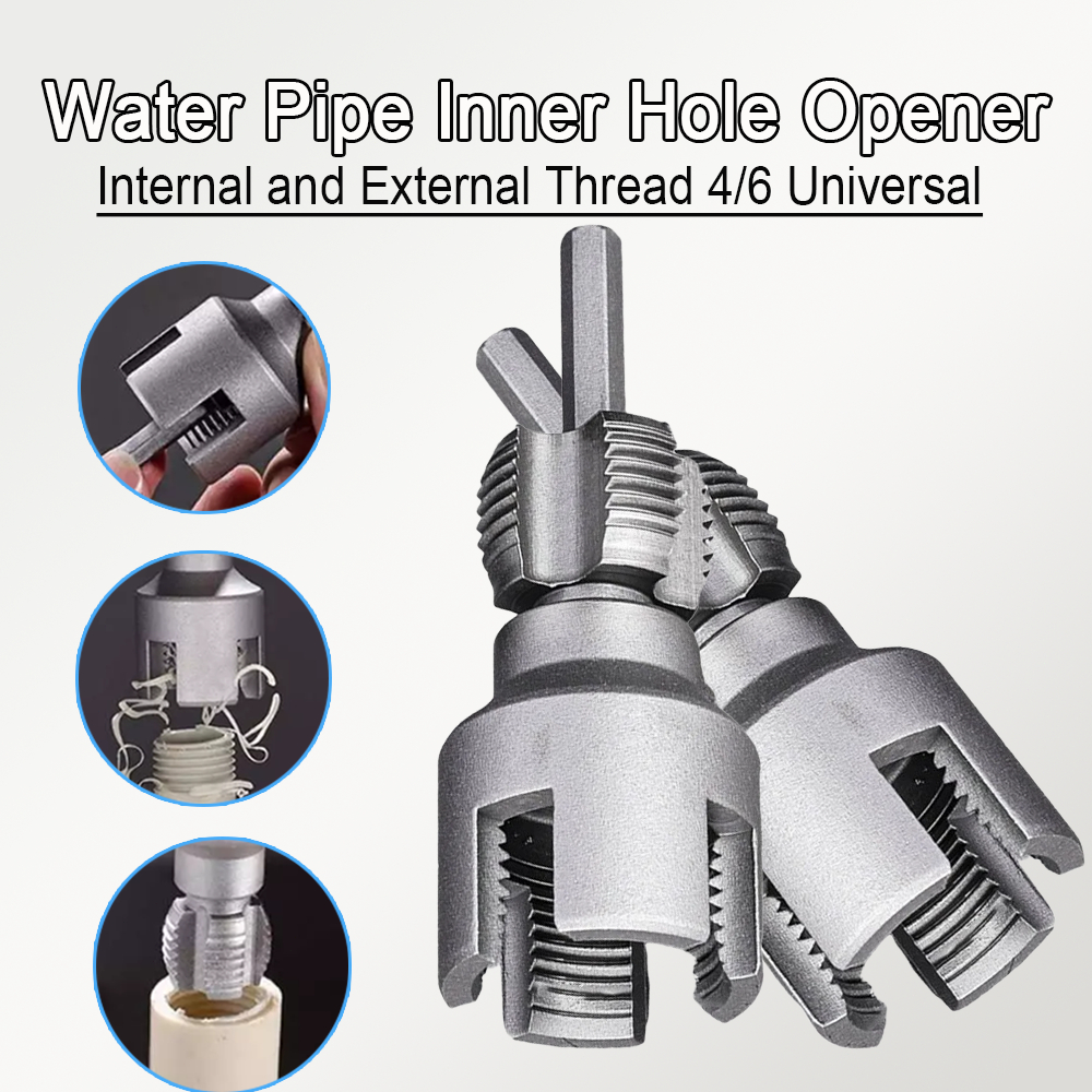Pvc Pipe Threader Kit 4/6 Points Universal External Thread Fast PPR ...