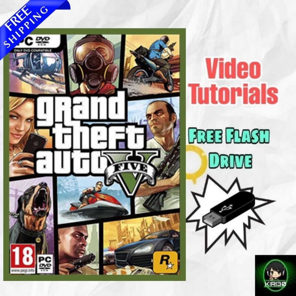 Gta v / Grand theft Auto 5 [Windows Game] | Shopee Philippines