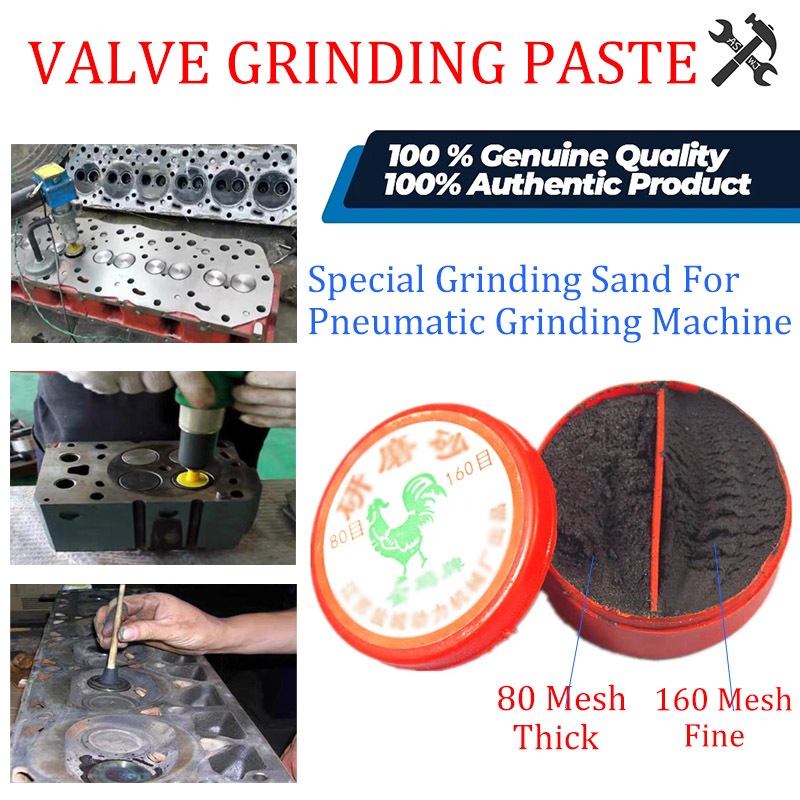 Valve Grinding Paste Alumina Bright Grinding Paste 80 Mesh And 180 Mesh ...