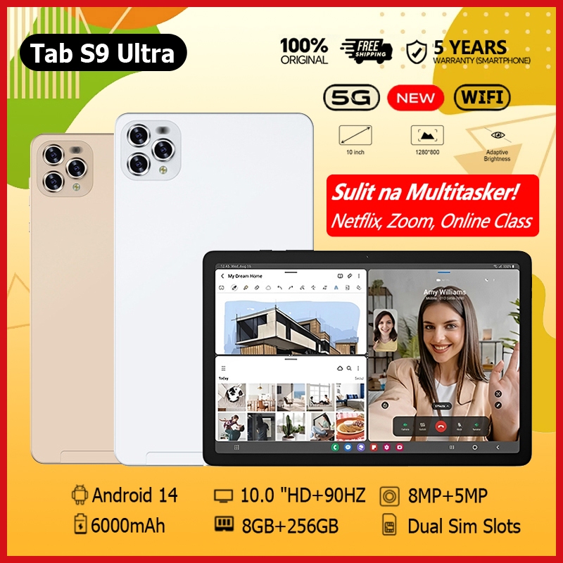SAM/SUNG Tab S9 Ultra Original Tablets 10 Inch 12GB + 512GB Android ...