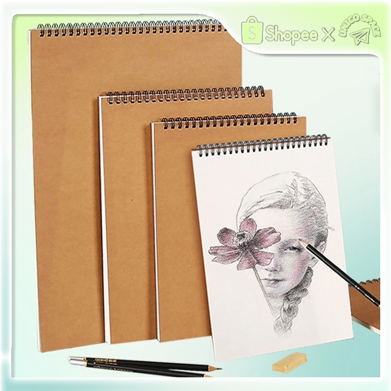 Unico Professional sketchbook paper Spiral notebook Art school supplies ...