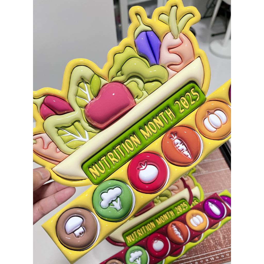 Nutrition month hat/nutrition month 2025 Head dress / healthy foods Cap ...