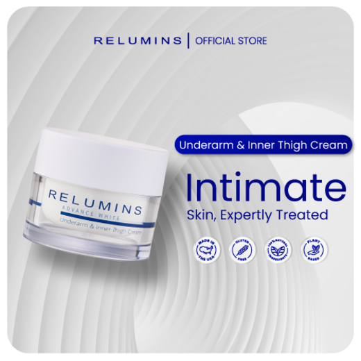 Relumins Underarm & Inner Thigh Cream - Made For Hard to Whiten Areas ...