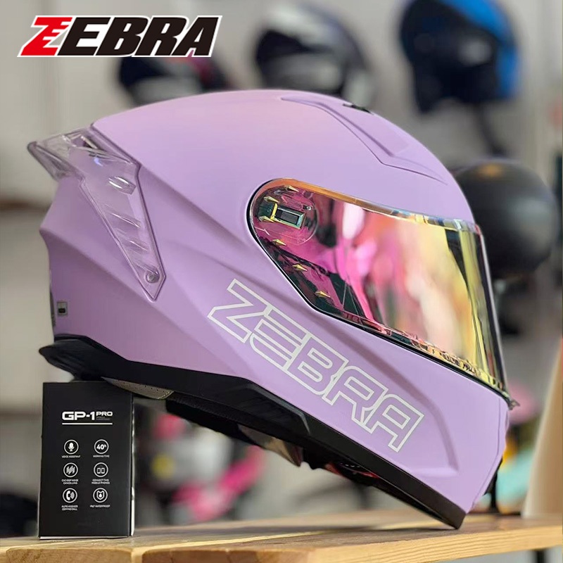 ZEBRA helmet full face motorcycle helmet dual visor for men women free ...