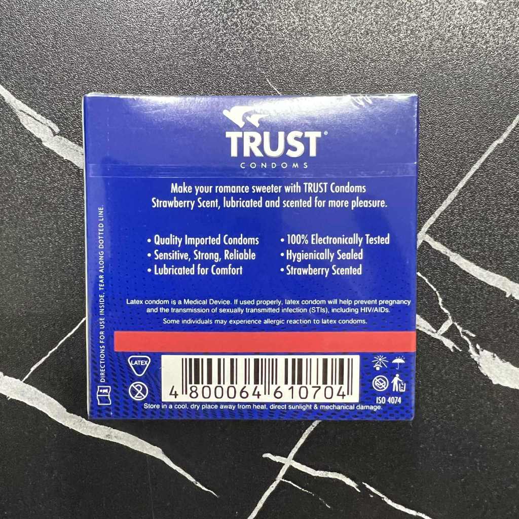 TRUST CONDOM 3PCS PER BOX | Shopee Philippines