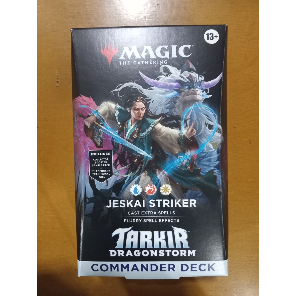 MTG Jeskai Striker Tarkir Dragonstorm Commander Deck Magic: the ...