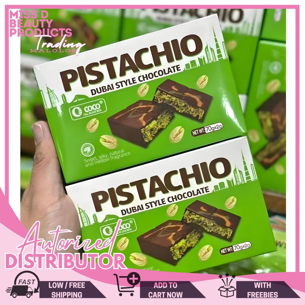 BUY 1 TAKE 1 Dubai Style Chocolate (Pistachio & Almond Nut Oatmeal ...
