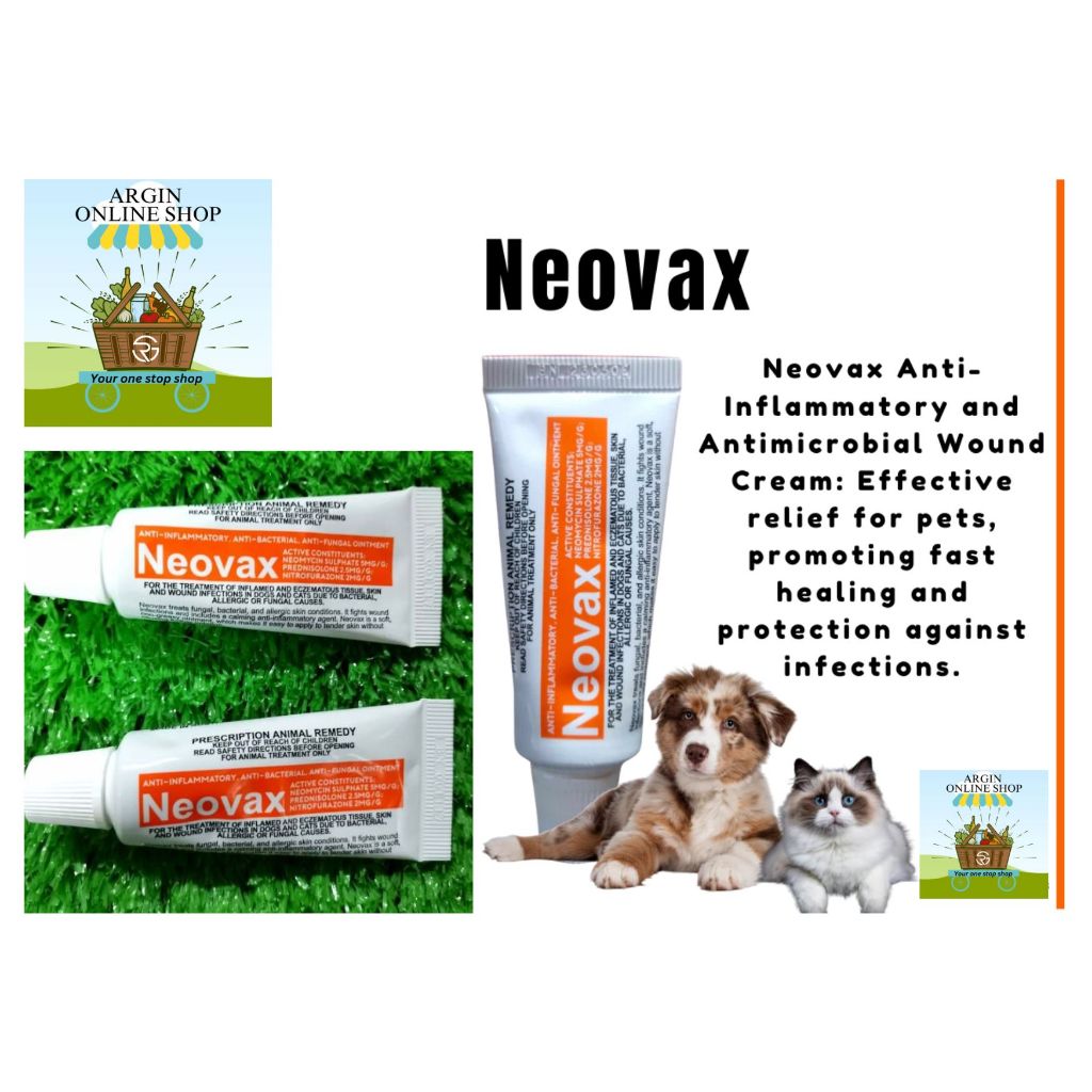 Neovax Topical Ointment 20g (For veterinary use only) | Shopee Philippines