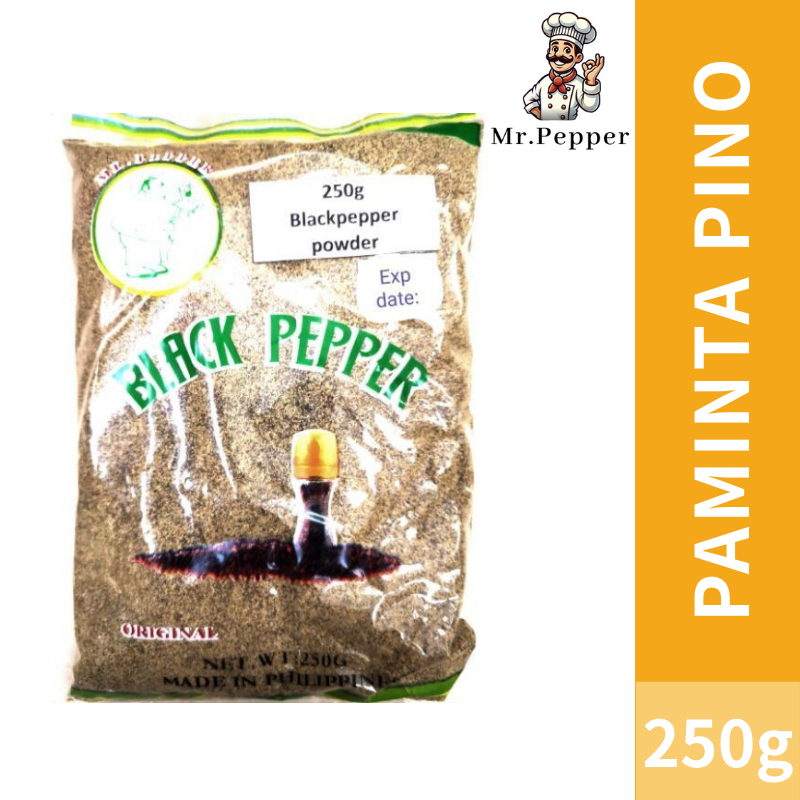 Black Pepper Powder/Paminta Pino/Ground Pepper (100g, 250g) - Spice ️Mr ...