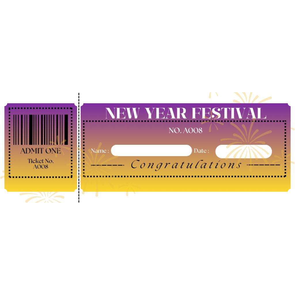 Perforated Ticket or Stub 100pcs per pad | Shopee Philippines