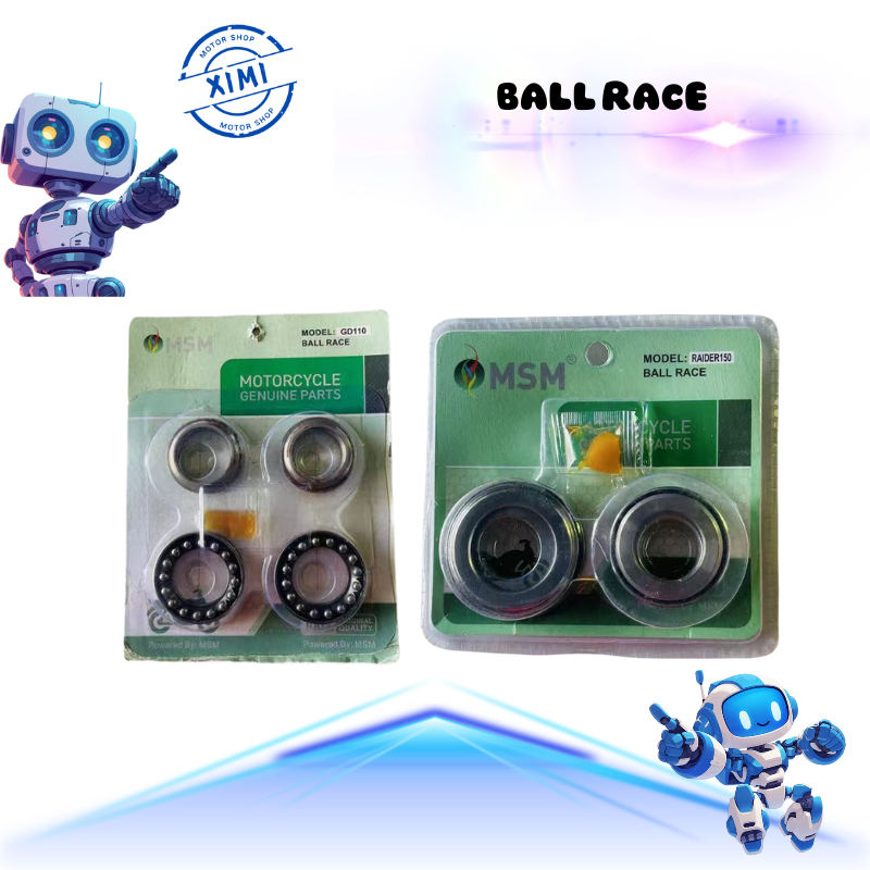 XIMI MOTOR SHOP Msm Motorcycles Ball Race Bearing ( Steering Head ...