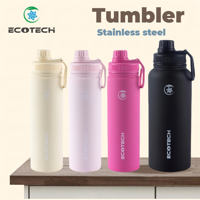 ECOTECH Insulated Thermos Stainless Steel Tumbler-Multi-Color Bottle ...