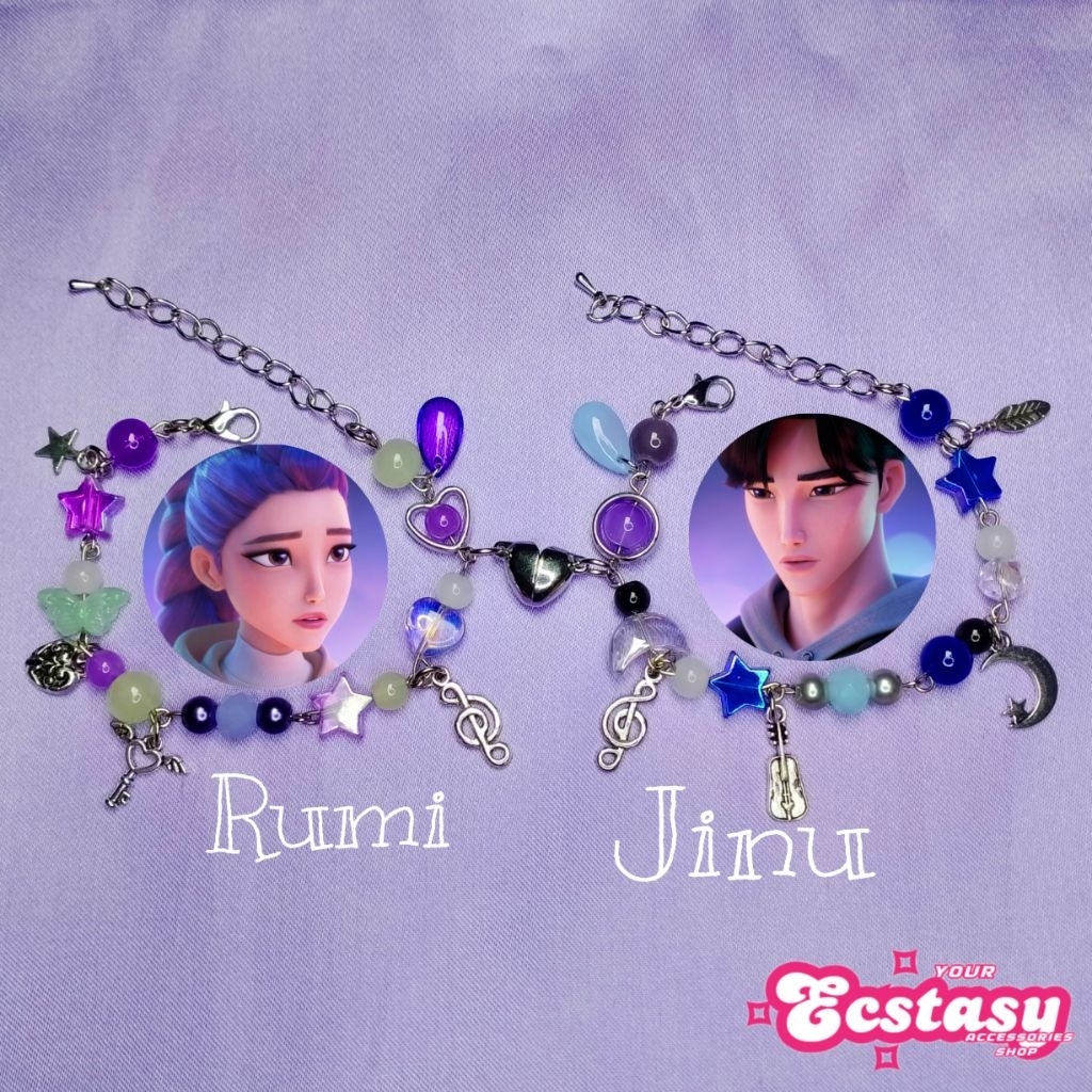 Rumi And Jinu Inspired Couple Bracelet K Pop Demon Hunters Your