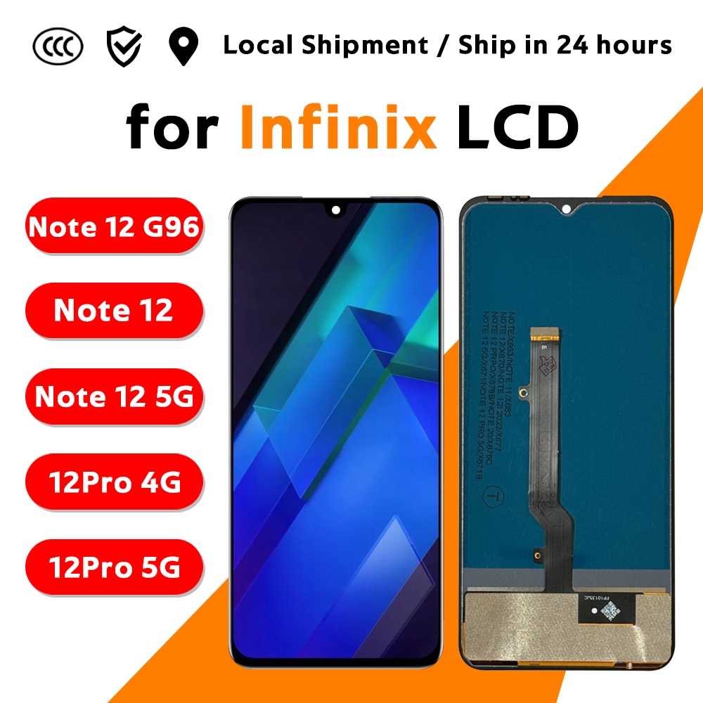 LCD for Infinix Note12 G96 LCD Display Screen Assembly Replacement Note12 Pro 5G X670 X676B X663 ...
