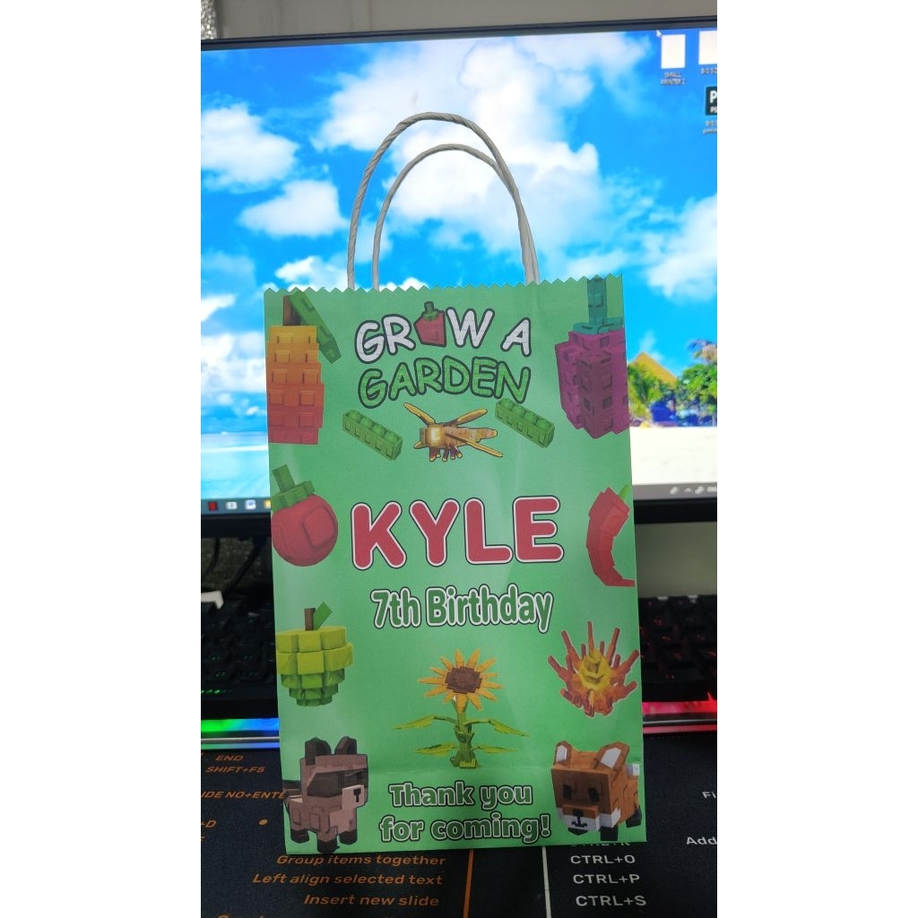 GROW A GARDEN ROBLOX (D2) lootbag Free Name and Age set by 10pcs ...