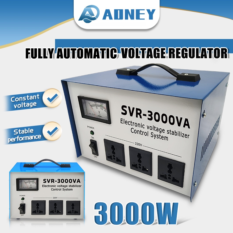 AVR 3000W Automatic Voltage Regulator 3000VA/2500VA/2000VA/1500VA Servo ...