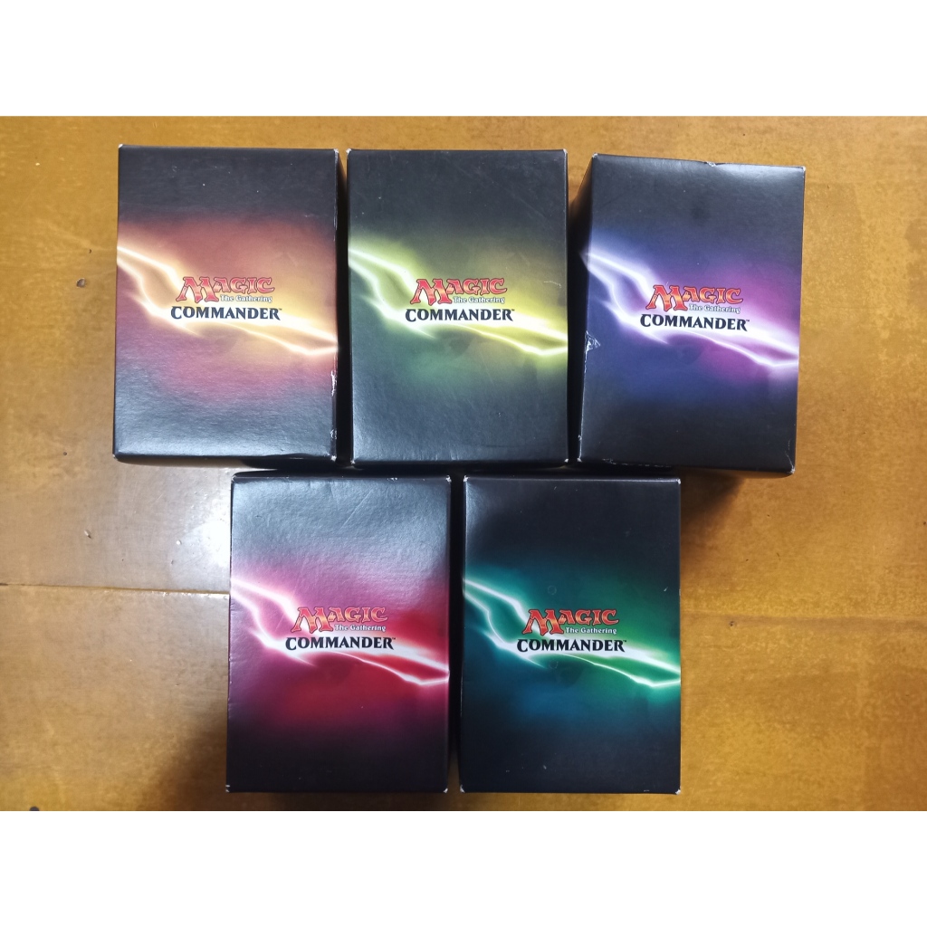 MTG Magic: the Gathering Commander (2016 Edition) Played Box Display ...